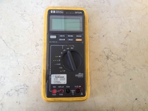 צב"ד hp 972a multimeter
